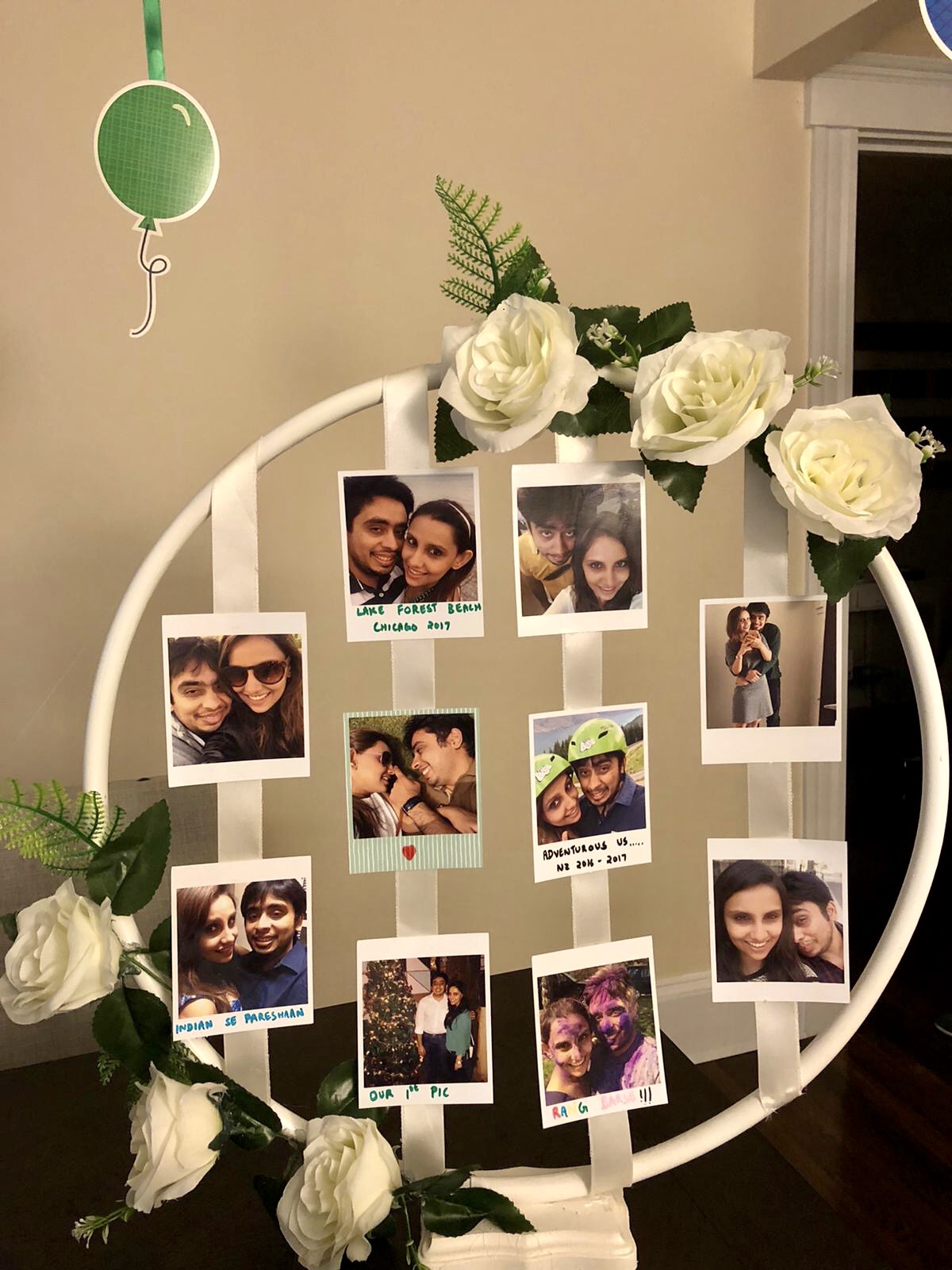 How to Create a DIY Hula Hoop Photo Display – My Bite of Life