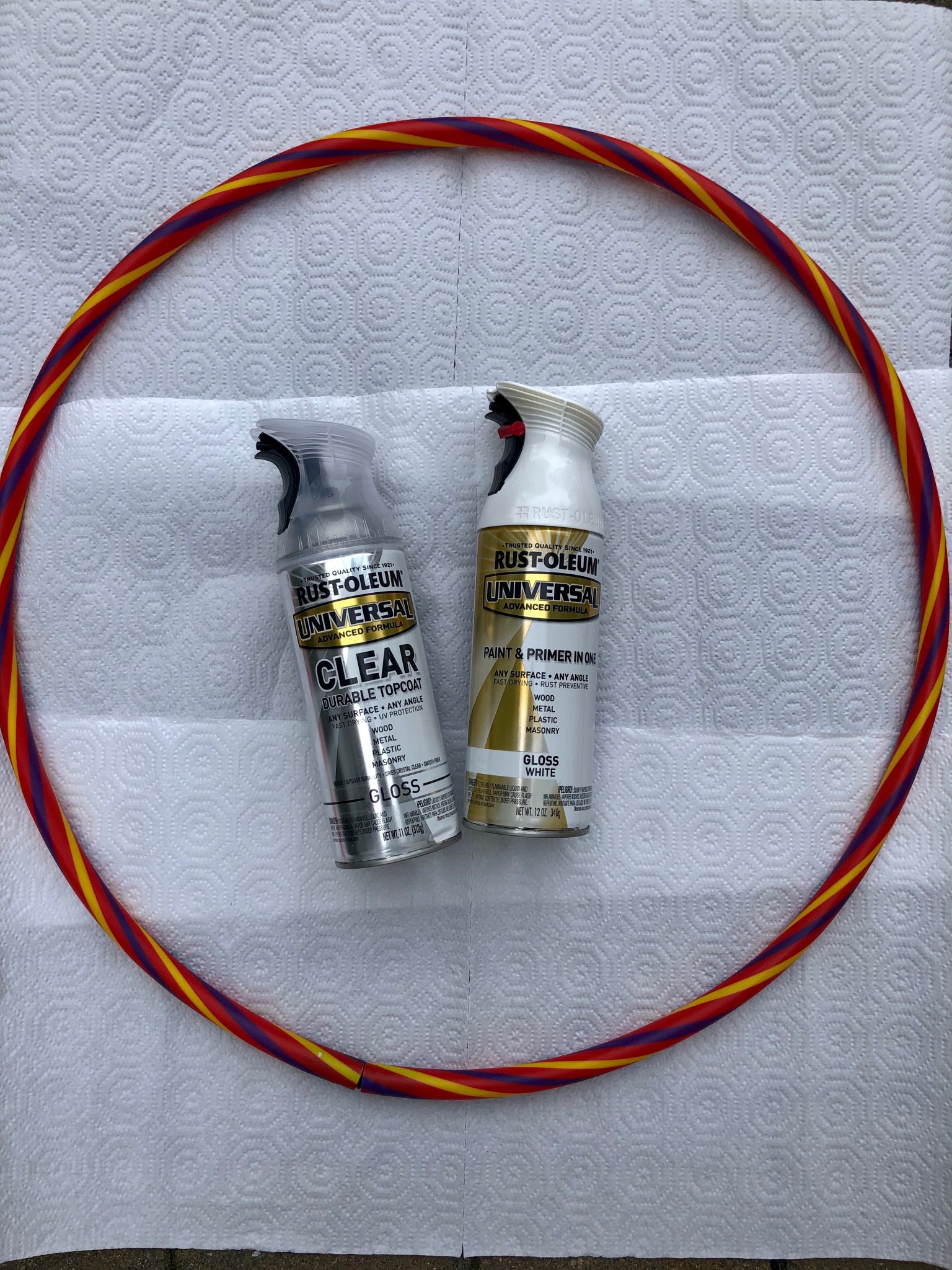 How to Create a DIY Hula Hoop Photo Display – My Bite of Life